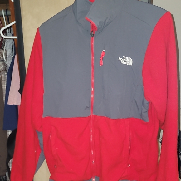 The North Face | Jackets & Coats | The North Face Mens Red And Gray ...